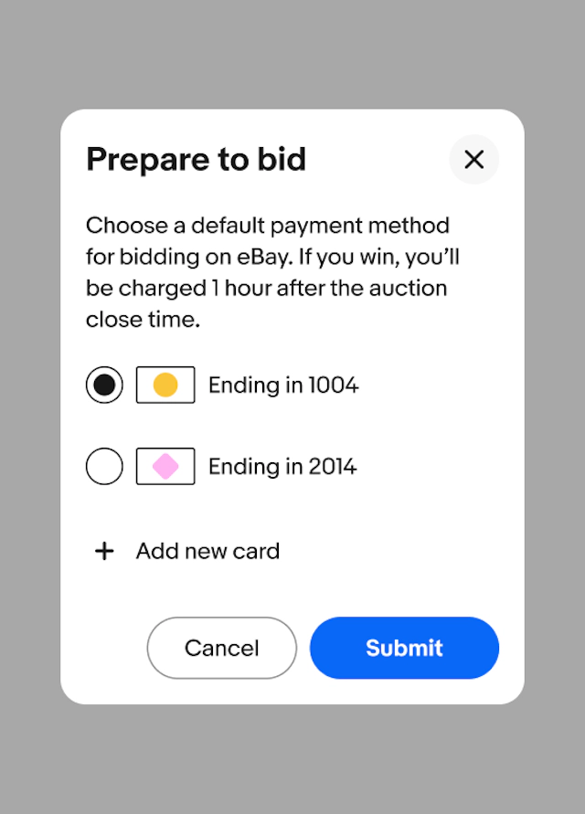 Dialog: Design | Components | Design System | eBay Playbook