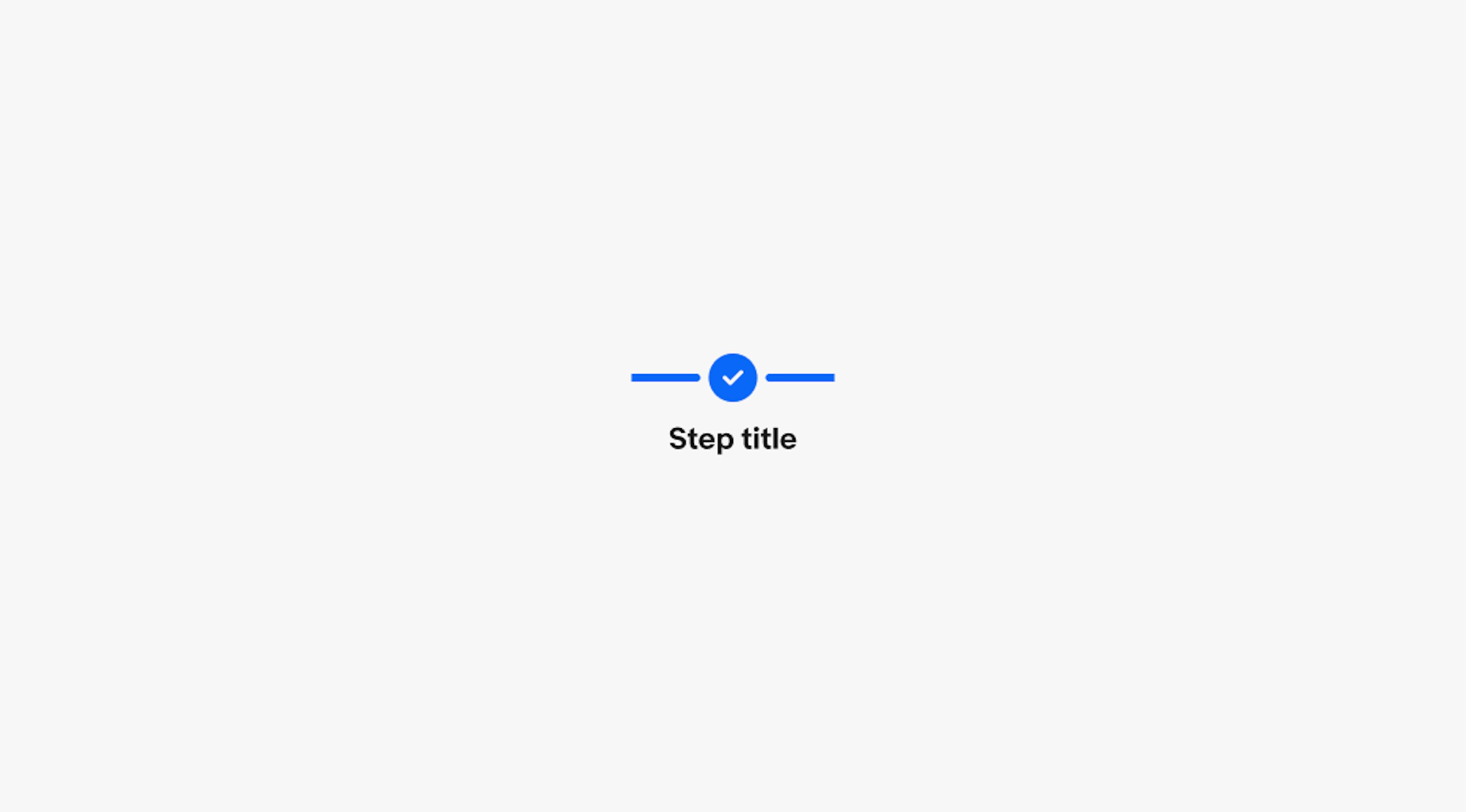 Progress Stepper: Design | Components | Design System | eBay Playbook