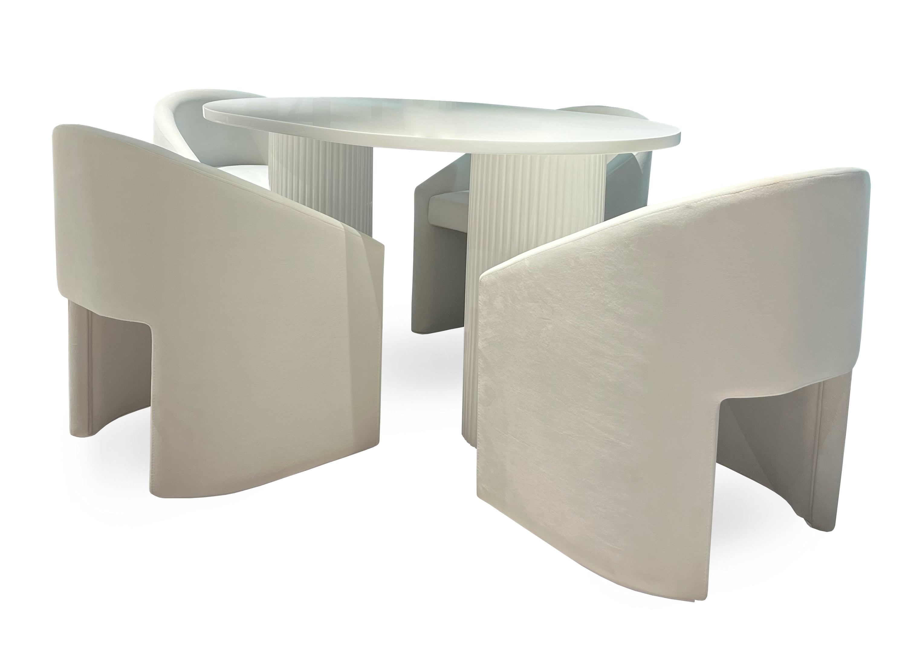 Comedor Escultural Blanco | Eclipse Design