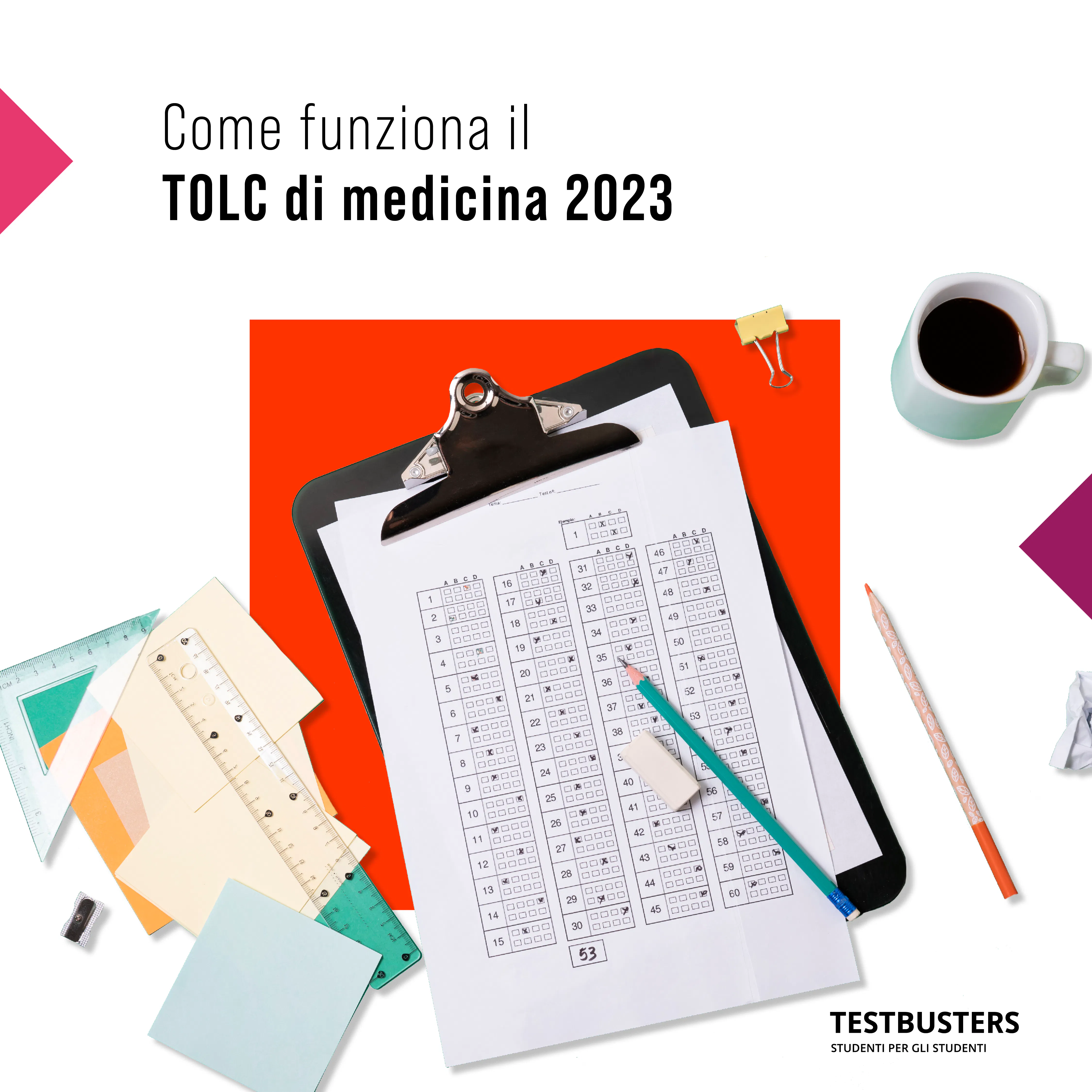 Come funziona il TOLC di medicina - Testbusters