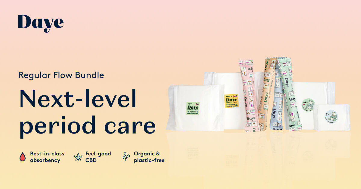 Organic regular flow period care