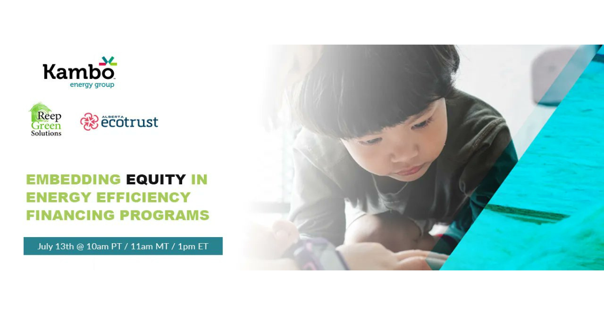 Embedding equity in energy efficiency financing programs | Alberta Ecotrust Foundation