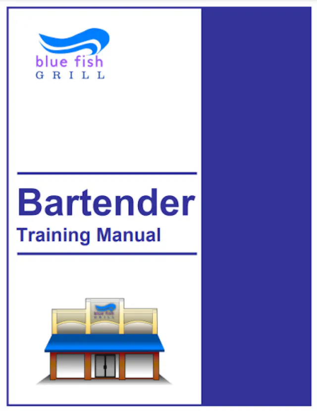 Download these bartending training materials and share them with your ...