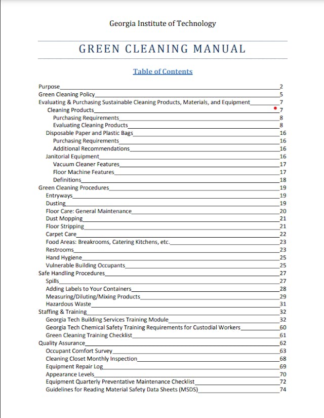Free House cleaning Training Manual Examples | SC Training (formerly ...