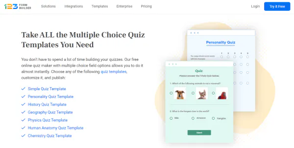 12 Free Multiple Choice Test Creator Software | SC Training