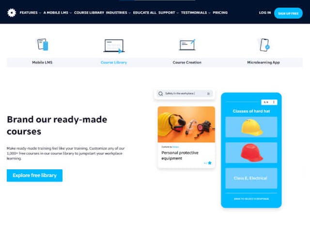 10 aplicaciones de formación en seguridad | SC Training (formerly EdApp) Microlearning