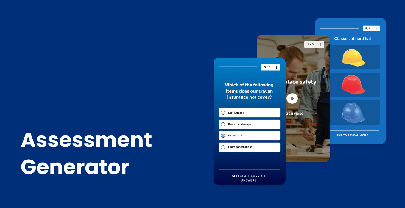 10 Assessment Generator | EdApp Microlearning