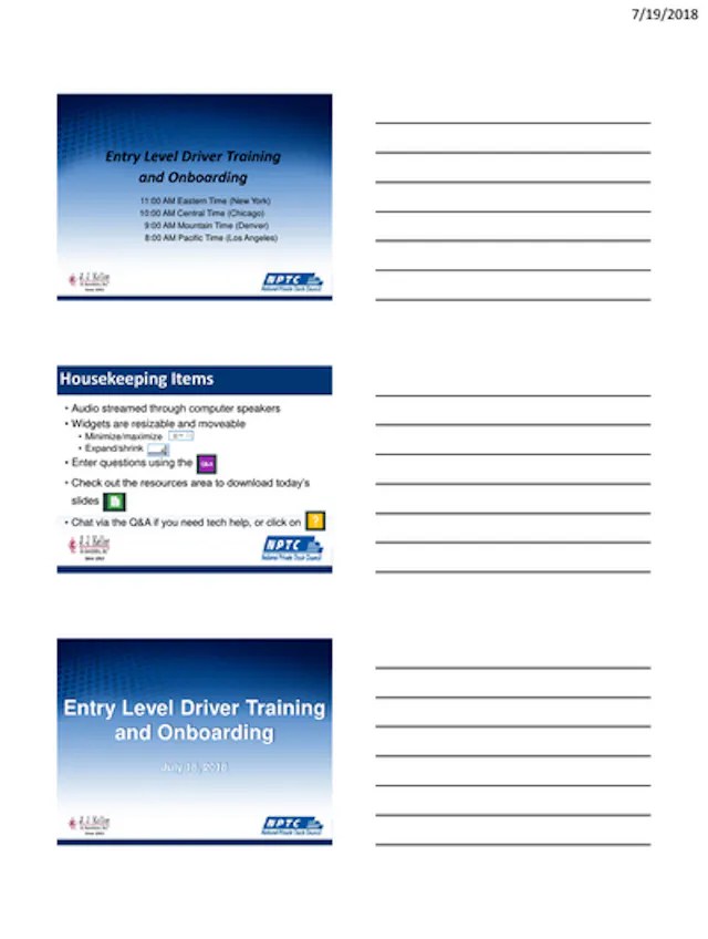 Top Free Driver Training material Samples (And What Works Better) | SC ...