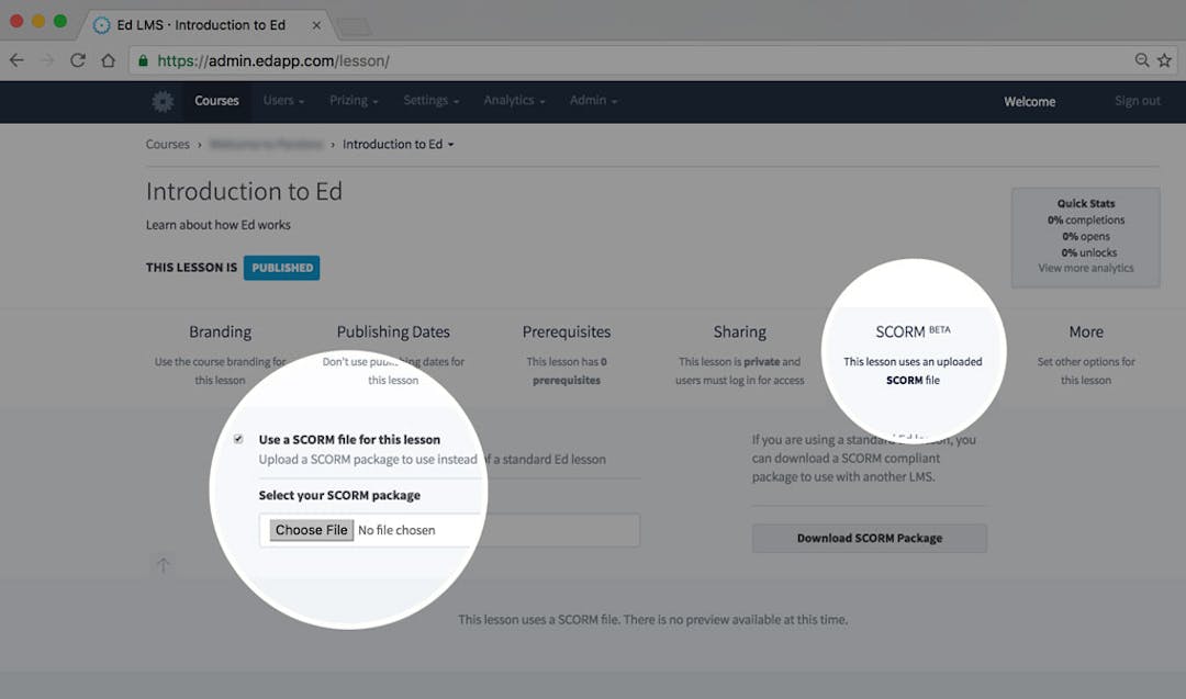 SC Training (formerly EdApp) is now a scorm compliant LMS