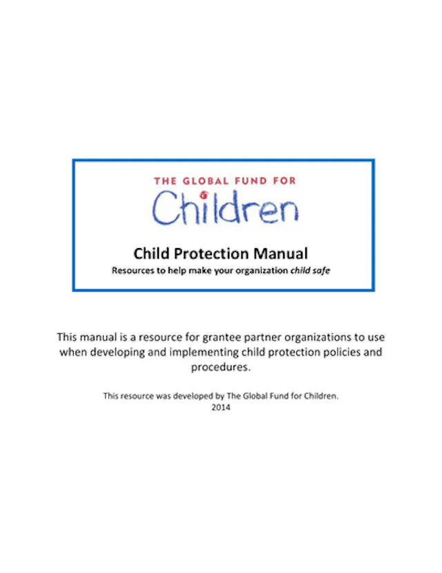 Child protection Training material (Free) | SC Training
