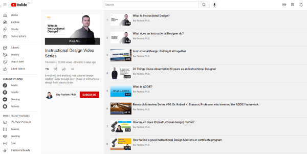 Instructional Design Resources | SC Training