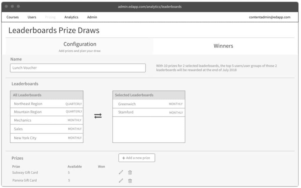 LMS Leaderboard Feature | SC Training