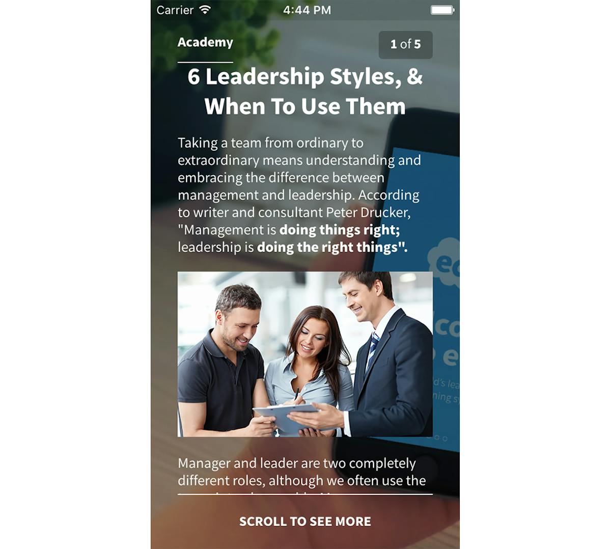 4 different ways to present long form text with microlearning | SC ...