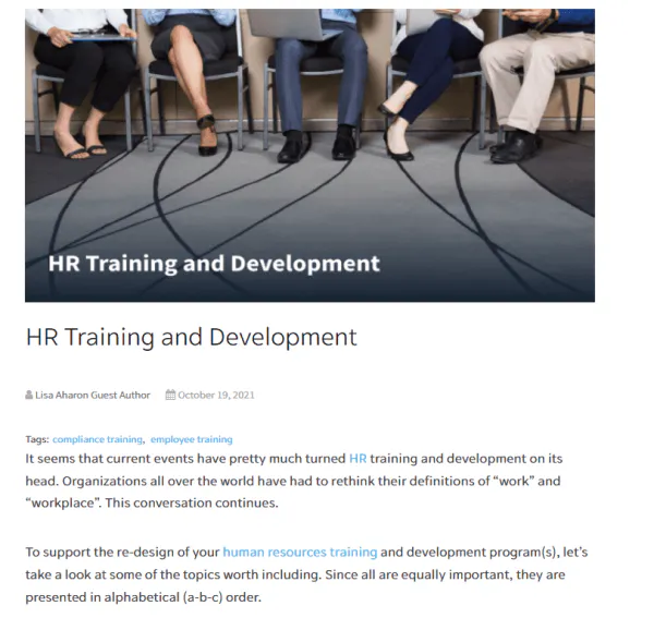10 Great HR Articles | SC Training (formerly EdApp) Microlearning