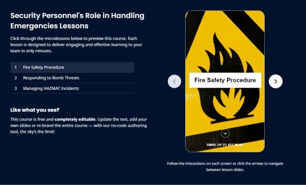 10 Security Guard Training Topics | SC Training