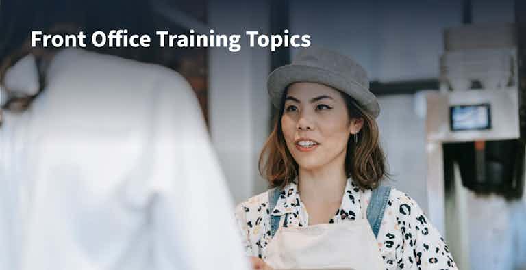 10 Front Office Training Topics | SC Training