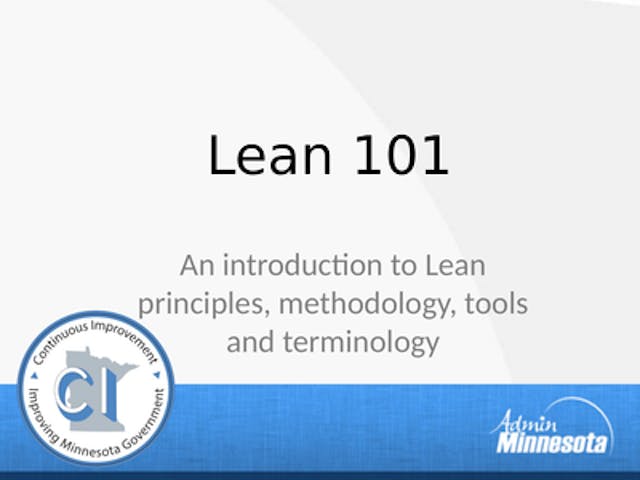 Free Lean Training Presentations for Powerpoint | SC Training (formerly ...