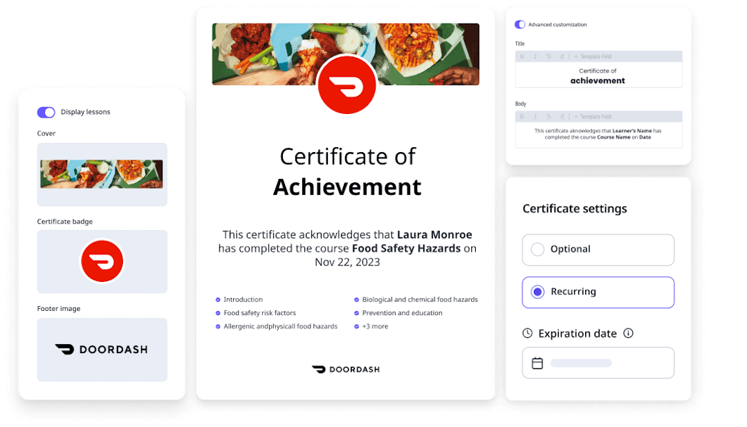 Certificates | SC Training (formerly EdApp) Microlearning LMS | SC ...