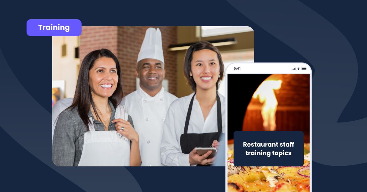 12 Essential Restaurant Staff Training Topics to Cover | SC Training