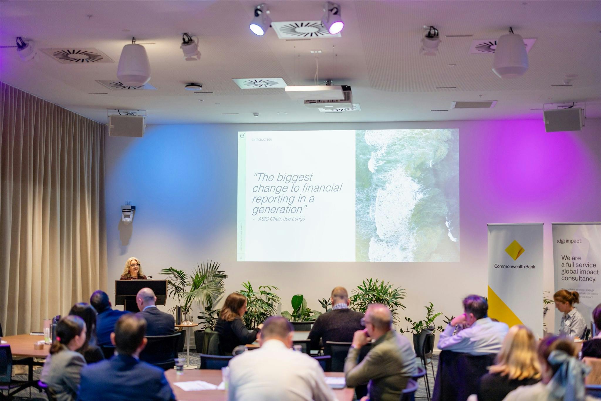 CommBank x Edge Impact Event Series: Unlocking Business Value from Climate Disclosure | Edge Impact