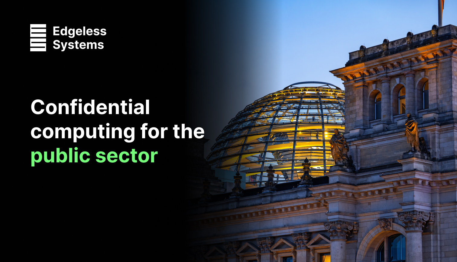 Confidential computing for the public sector