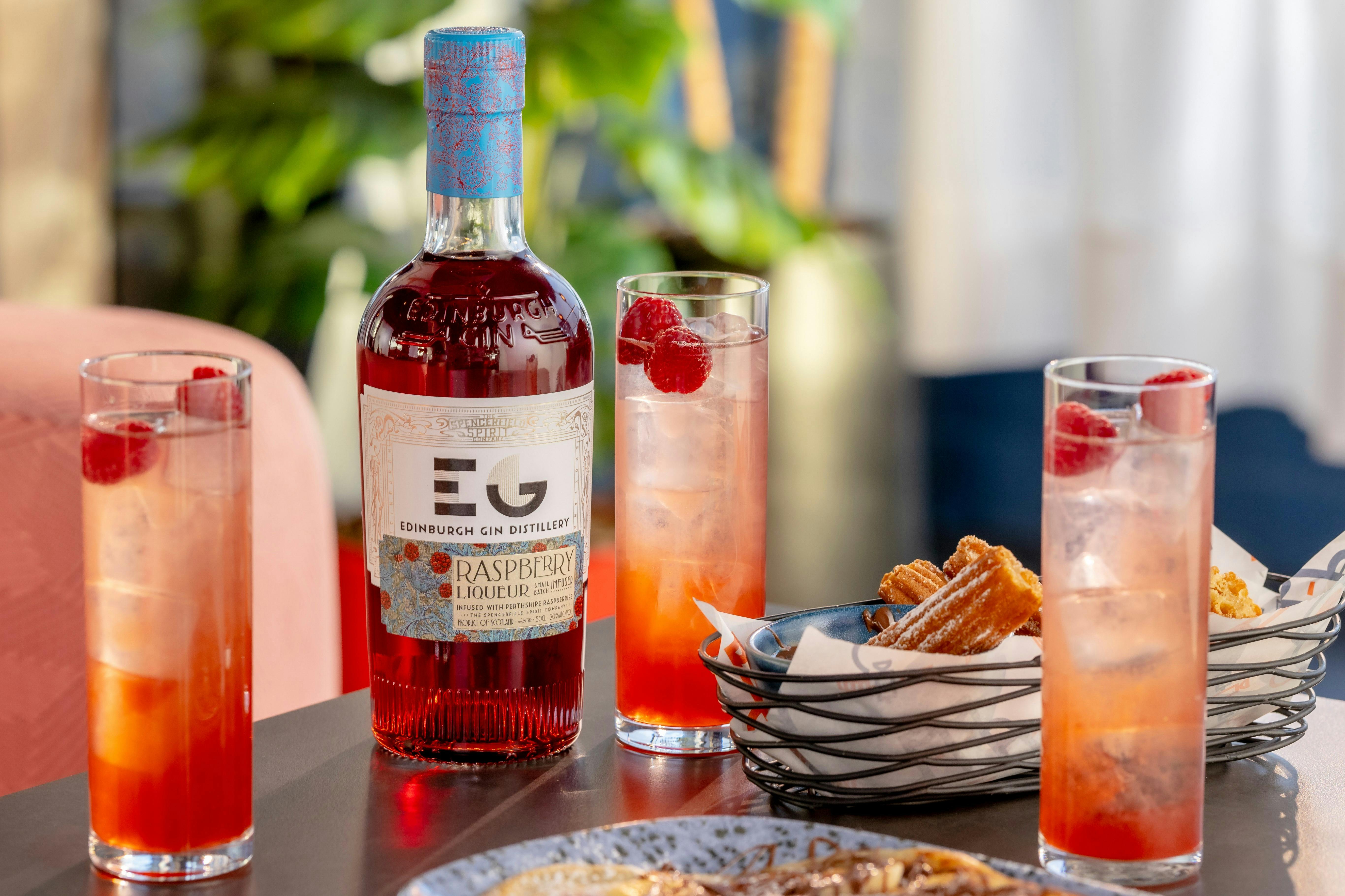 Edinburgh Gin Raspberry Liqueur 5cl | Fruity & Sweet Gin Liqueur