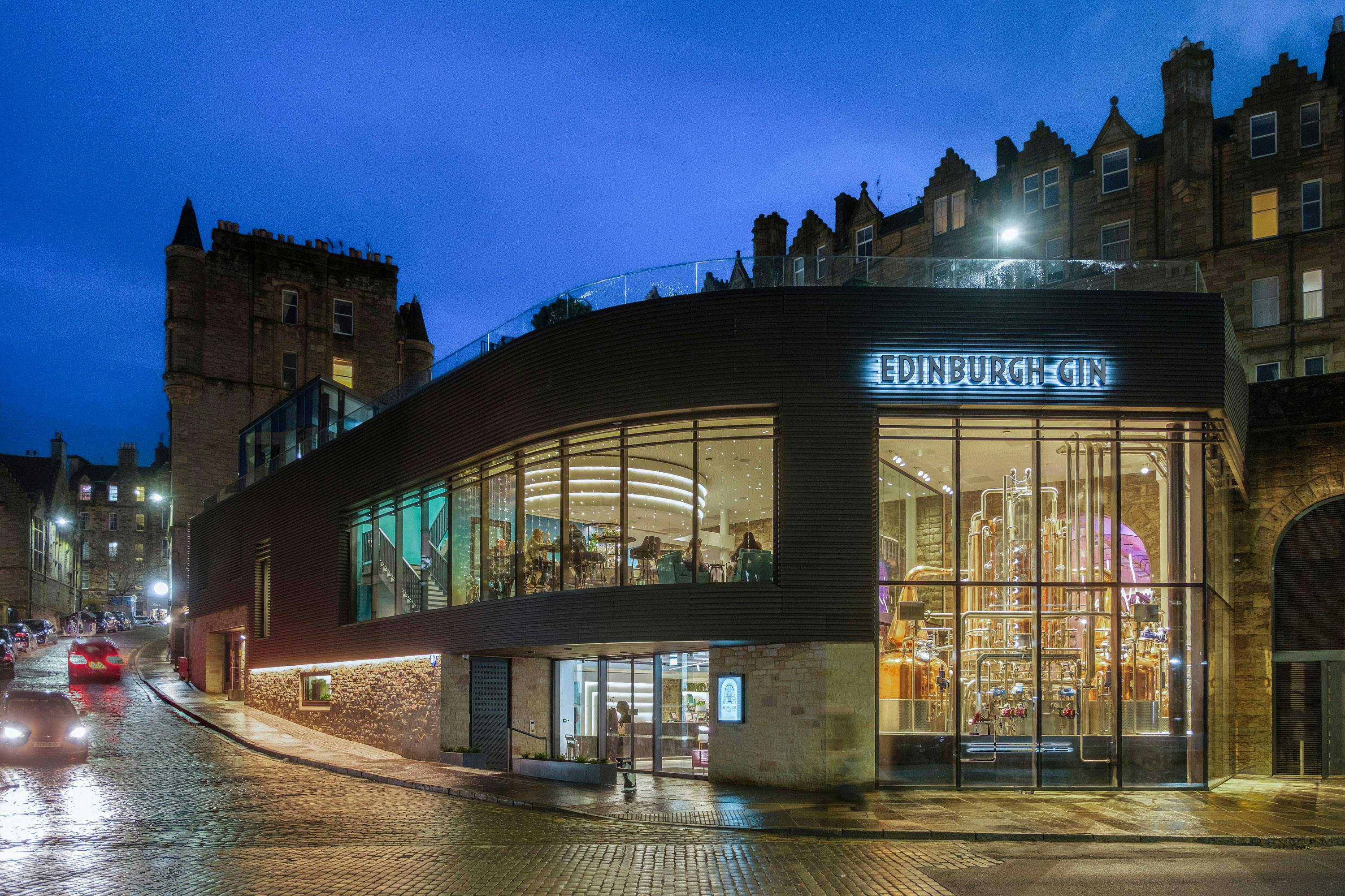 Edinburgh Gin Distillery Bar
