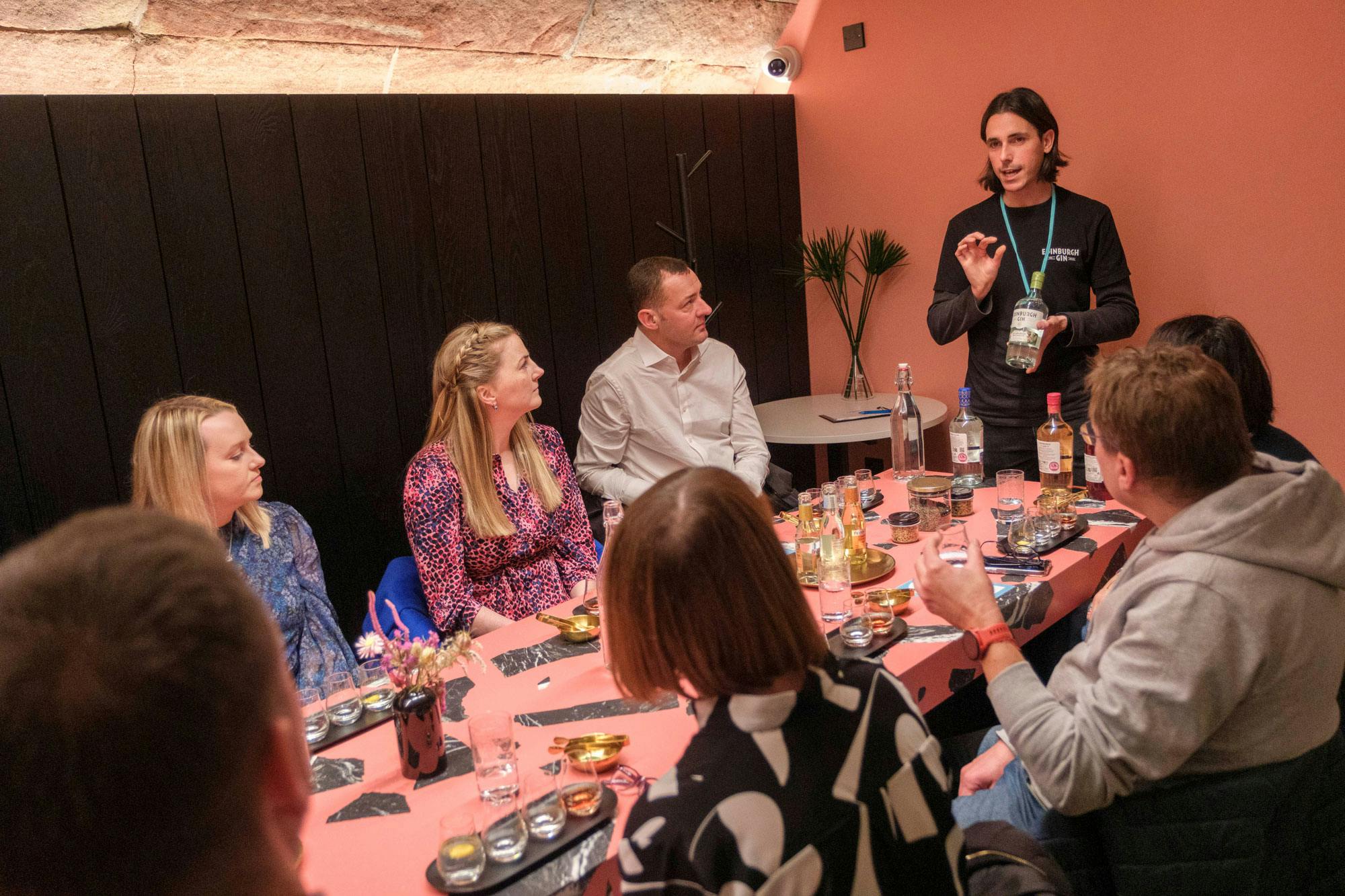 Private Dining & Events - Edinburgh Gin