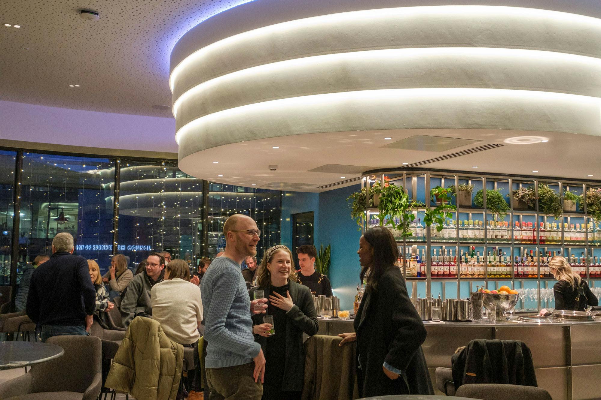 Edinburgh Gin Distillery Bar