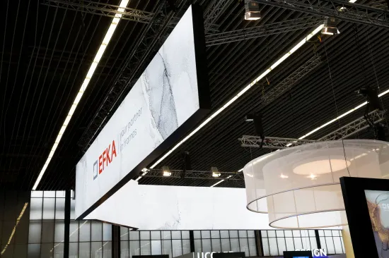 Textile frames for stand construction - EFKA