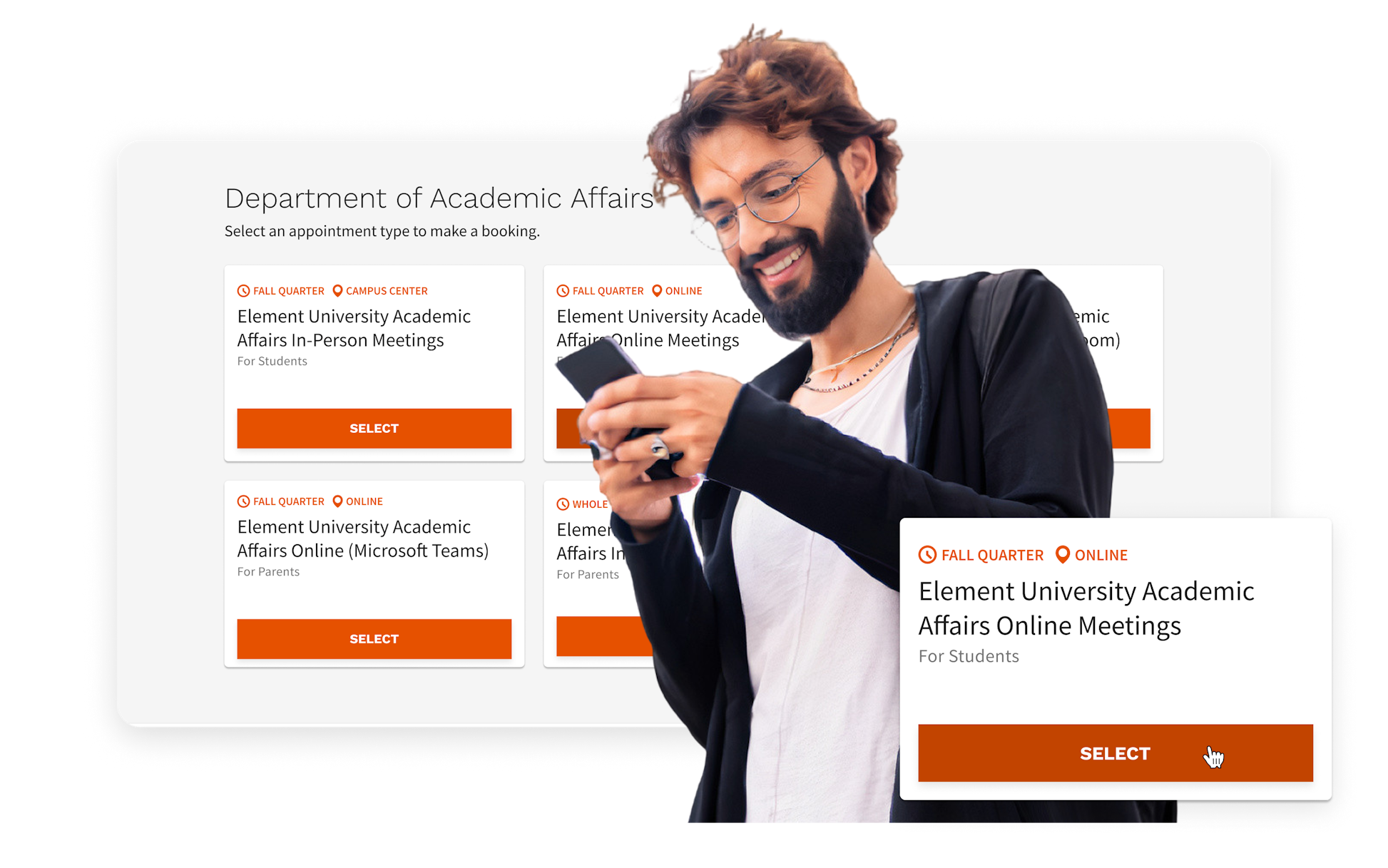 Appointments: Efficient + Personalized Scheduling | Element451