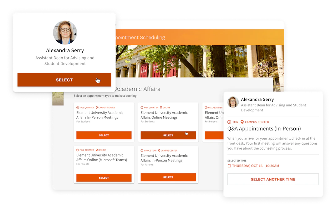 Appointments: Efficient + Personalized Scheduling | Element451