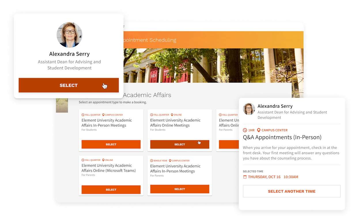 Appointments: Efficient + Personalized Scheduling | Element451