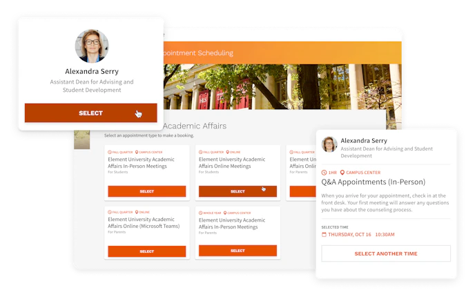 Appointments: Efficient + Personalized Scheduling | Element451