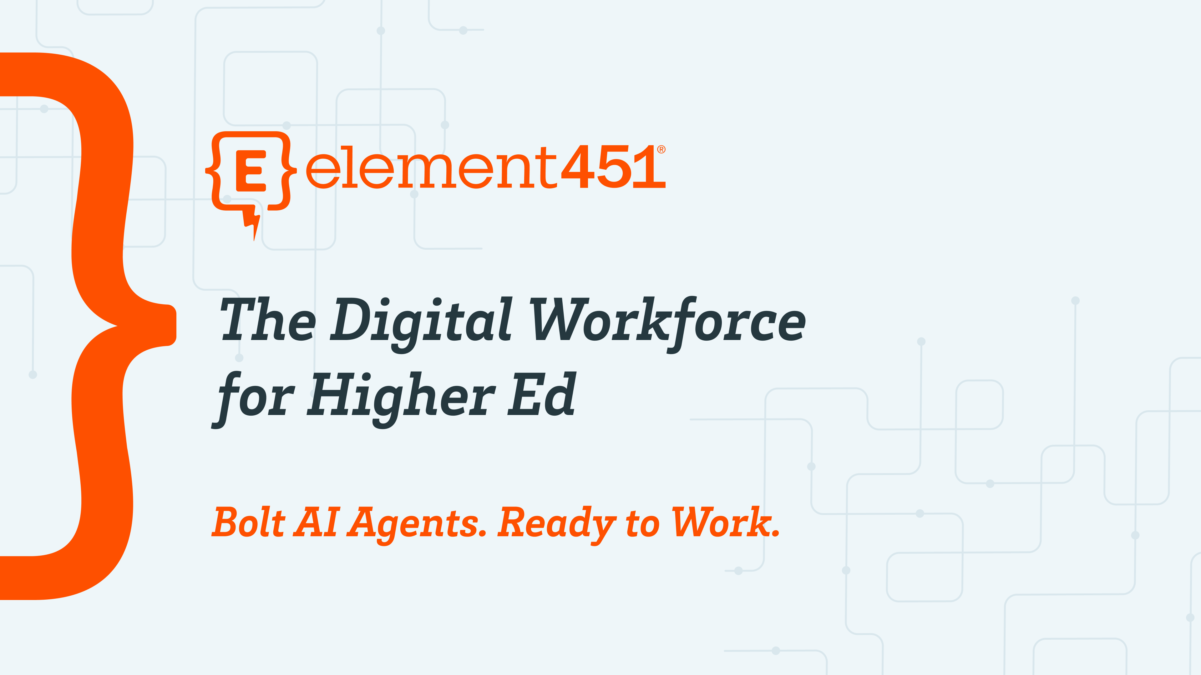 The AI-Powered Higher Ed CRM Platform | Element451