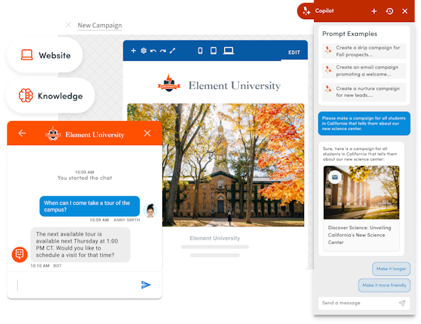 The Intelligent Education CRM Platform | Element451