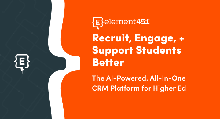 The Intelligent Education CRM Platform | Element451