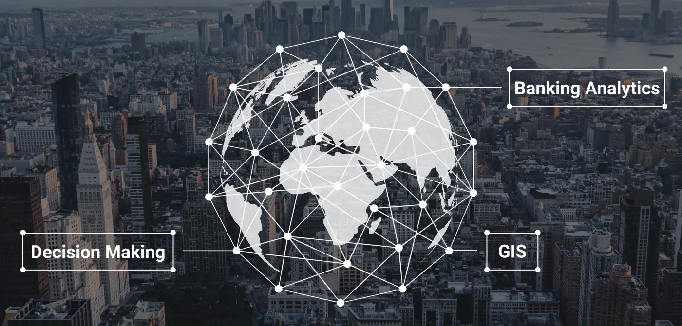 How is GIS used to make smarter financial decisions?