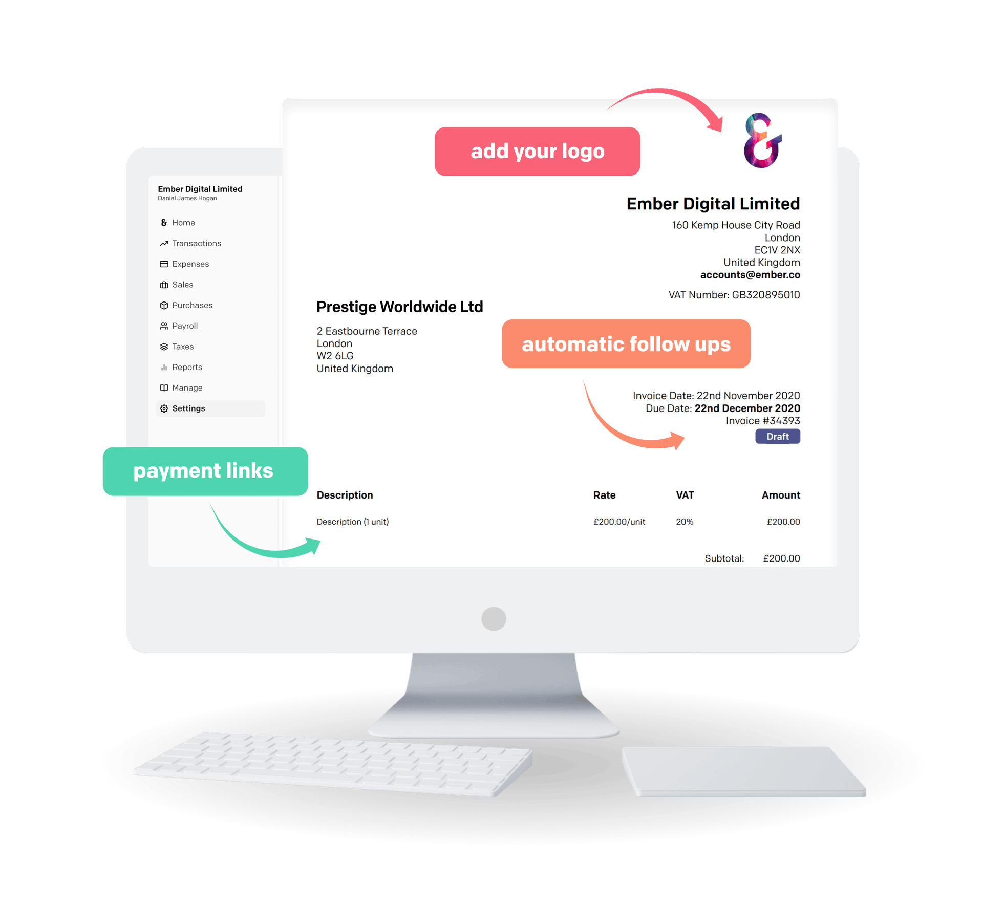 Invoicing made easy with Ember
