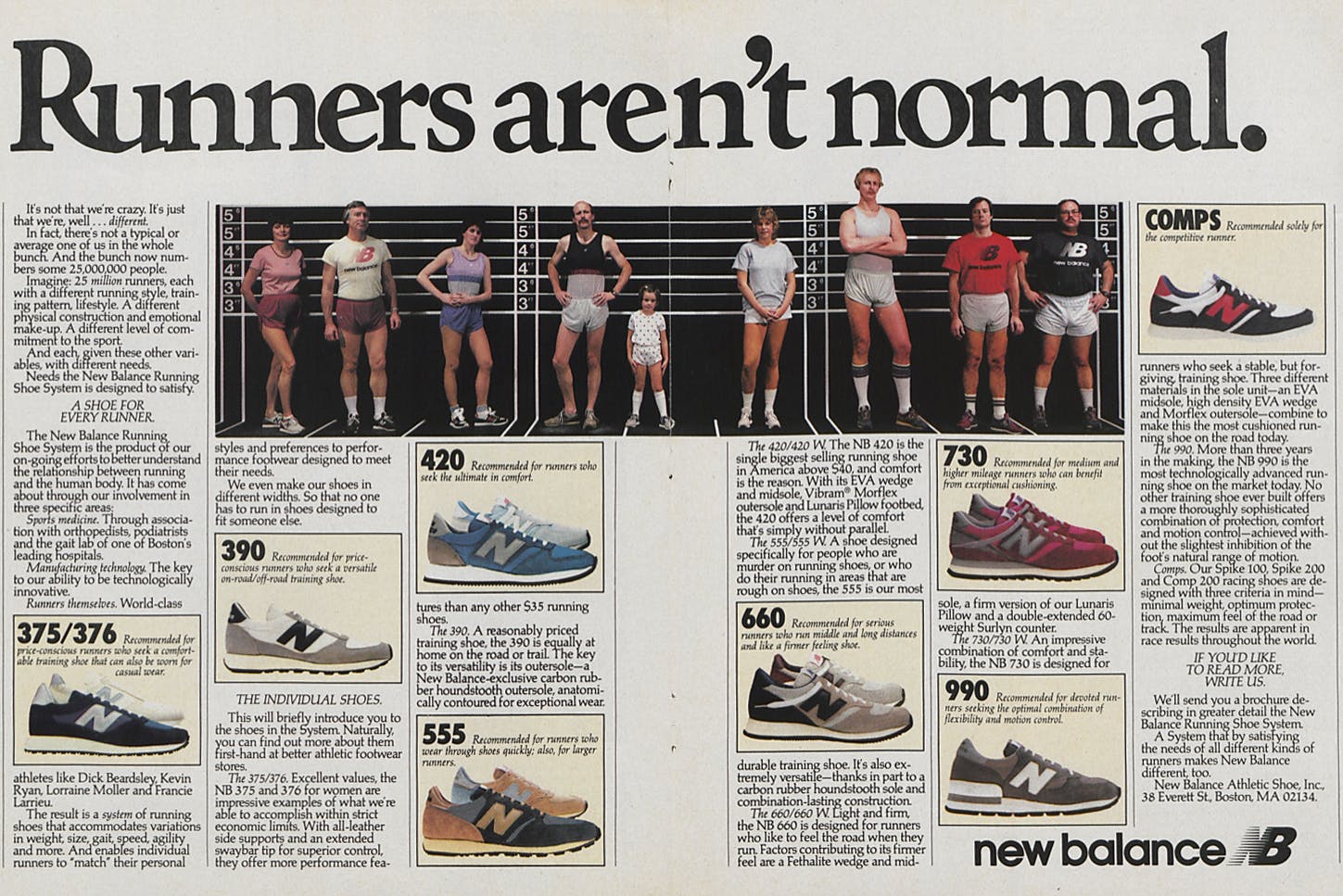 New Balance Running Ad