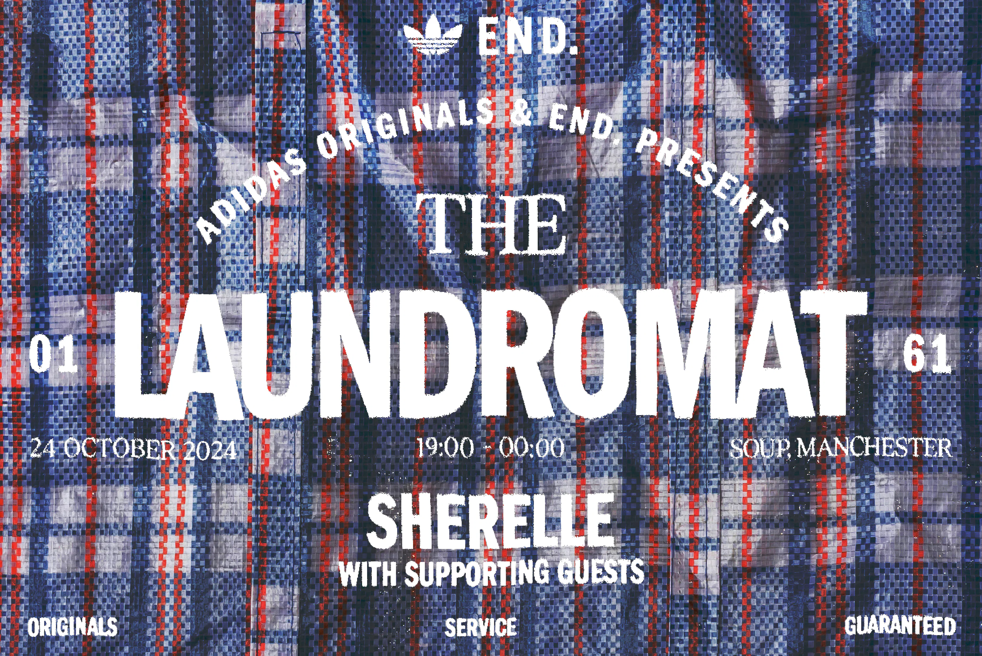 END. X ADIDAS “LAUNDROMAT” CLUB NIGHT WITH SHERELLE & GUESTS @ SOUP ...