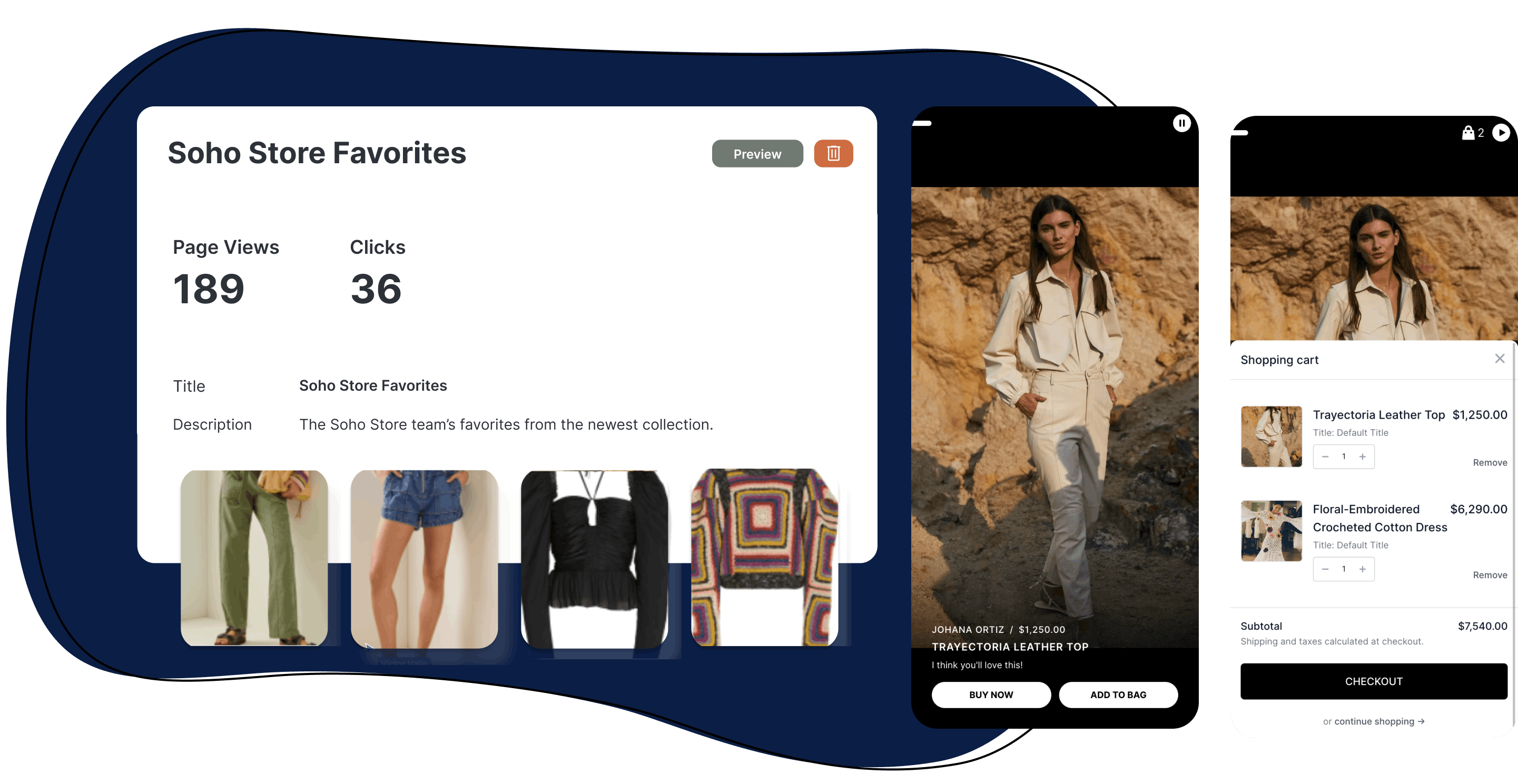 Shoppable Stories | Endear
