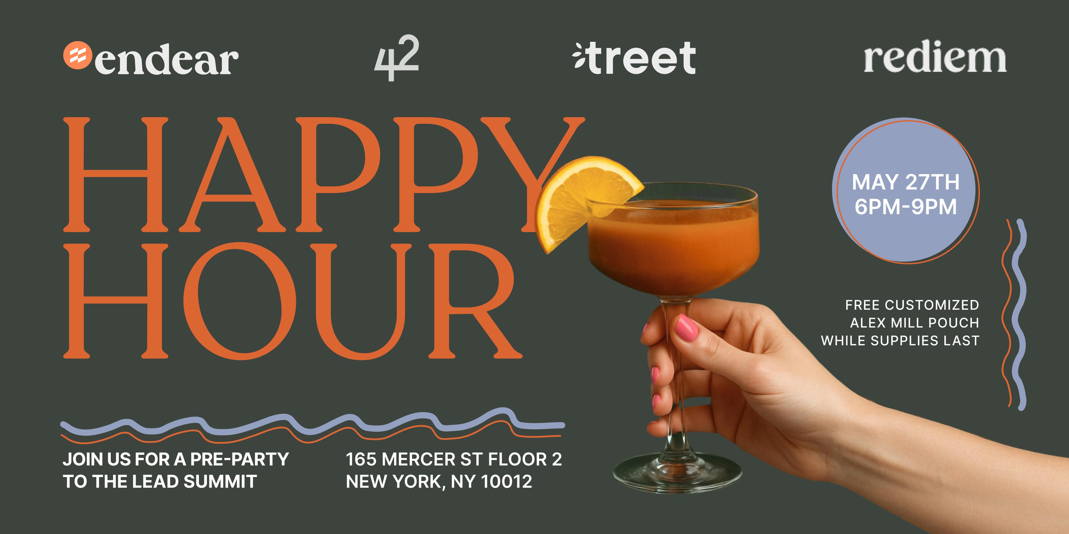 Stitching Connections: The Lead Summit Kickoff Happy Hour