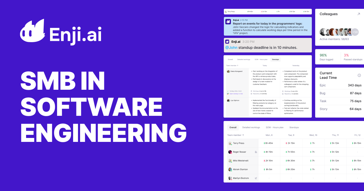 Enji.ai for SMB in Software Engineering