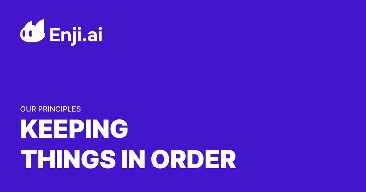 Productivity Principles: Discover the Power of Keeping Things in Order