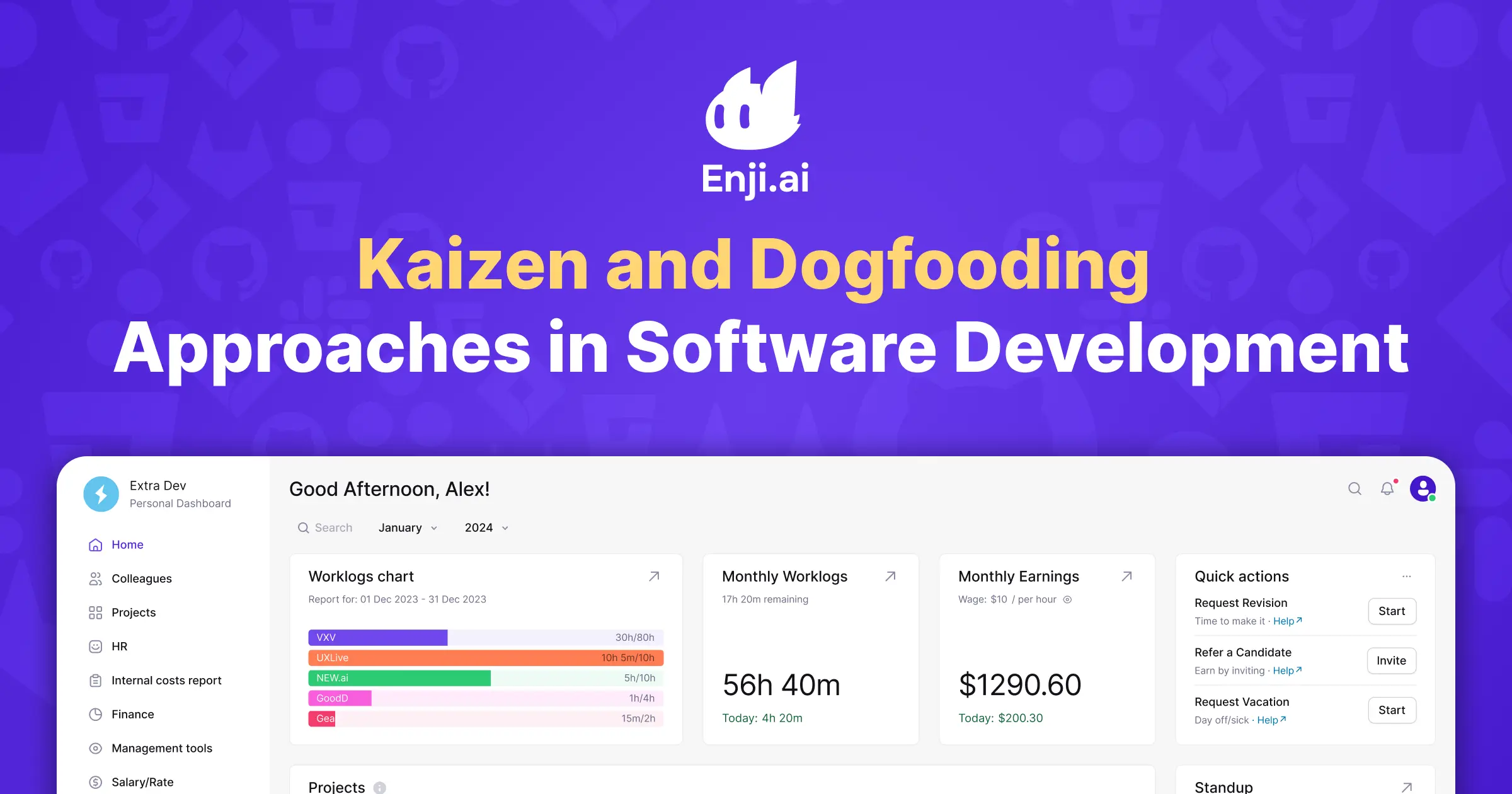 Enhancing Software Quality: Kaizen and Dogfooding Synergy