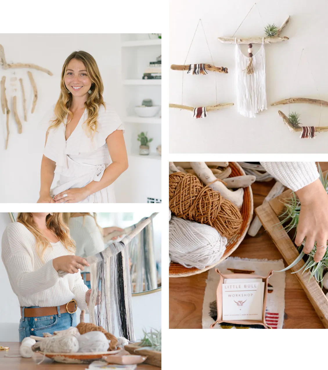 Craft in Color: Siena’s DIY Driftwood Wall Art