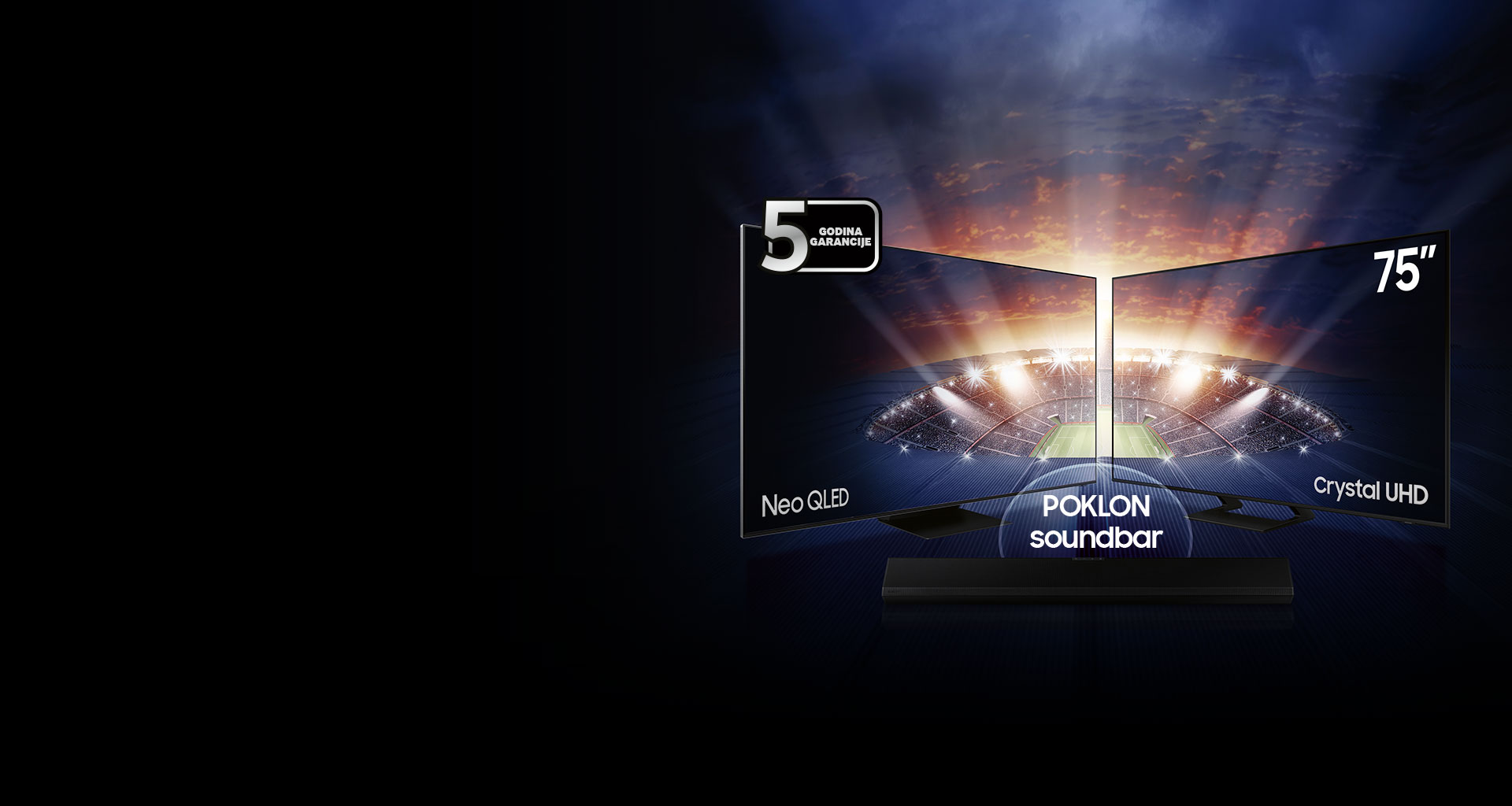 Veliki ekran za svaki detalj igre