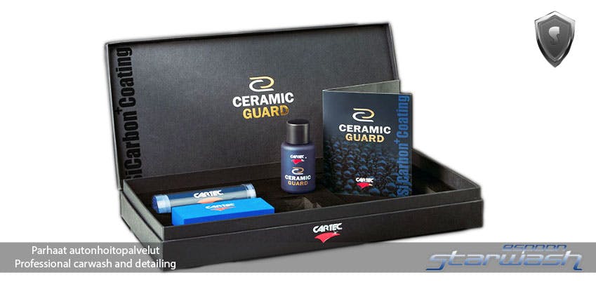 Cartec Ceramic Guard SiCarbon Coating kestopinnoite | Espoon Starwash Oy