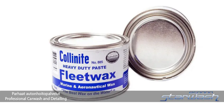 Collinite Paste Fleetwax #885 auto- ja venevaha | Espoon Starwash Oy